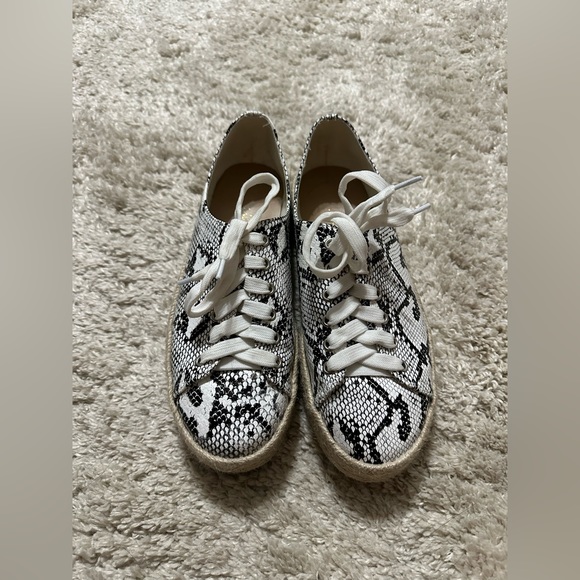 Shoes | Snake Print Espadrille Sneakers | Poshmark
